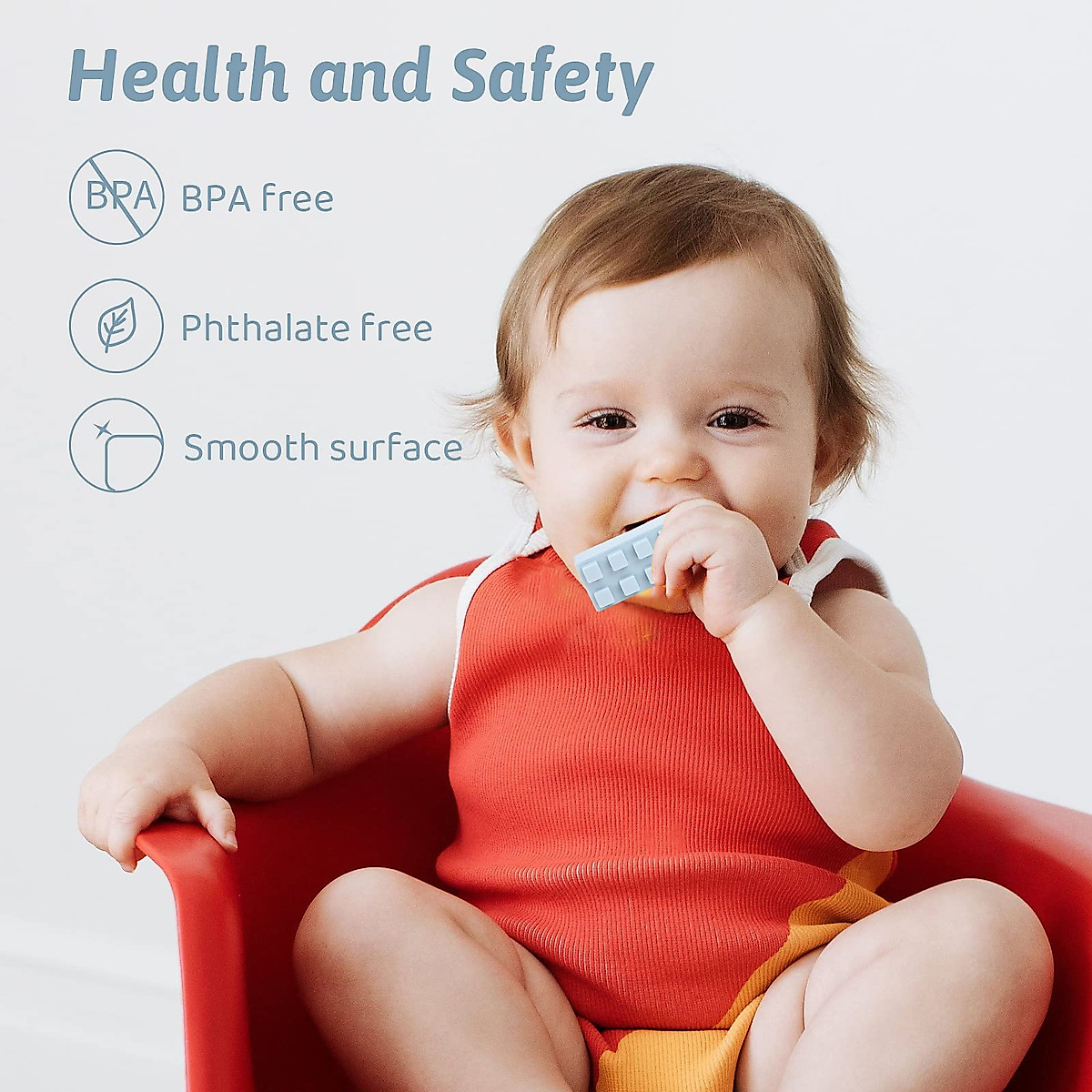 bopoobo Stacking Toys Soft Building Blocks, Silicone Montessori Educational Toy Toddler Sensory Learning, Baby Bath Toys, Girls Boy Gifts for Kids Age 1 2 3 Years Old