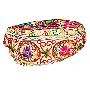 TribeAzure Elephant Tote Embroidered Mirror Shoulder Bag Top Handle Satchel Summer Beach Casual Fashion