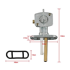 Fuel Petcock Switch For Yamaha YFS200 YFM250 YFM350 YFM400 YFM600 YFM660 YFZ350 YFZ450 Suzuki DRZ400 FZR600 LT80 LTZ250 LTZ400 Raptor 660 Wolverine Banshee 350 Grizzly Blaster