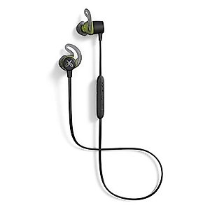 Jaybird Tarah Bluetooth Wireless Sport Headphones for Gym Training, Workouts, Fitness and Running Performance: Sweatproof and Waterproof – Black Metallic/Flash (Renewed)