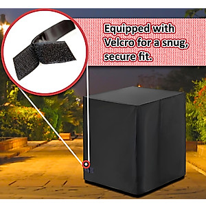 Outdoor Bazaar 17 Inch Square Cover for Tank Hideaway Tables from Bond Manufacturing Model 67635, Endless Summer ZAZ1801M, Cosiest Wicker Tank Table and Others