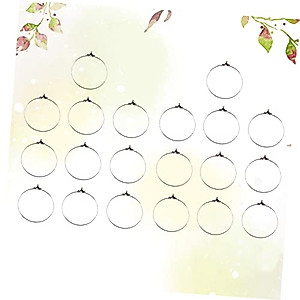 20pcs DIY Earring Hook Ear Clips Accessories DIY Ear Jewelry DIY Jewelry Making Supplies Copper Earrings Accessories