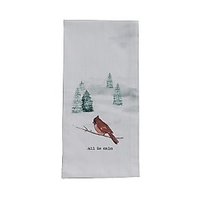Split P Winterland Cardinal All is Calm Printed Distowel