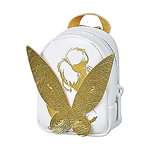 REAL LITTLES - Collectible Micro Disney Tinker Bell Backpack with 6 Surprise Toy Accessories Inside!