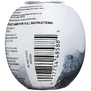 Tulip Fabric Dye Pod Blackout (Black), Permanent Dye for Clothes and Fabric