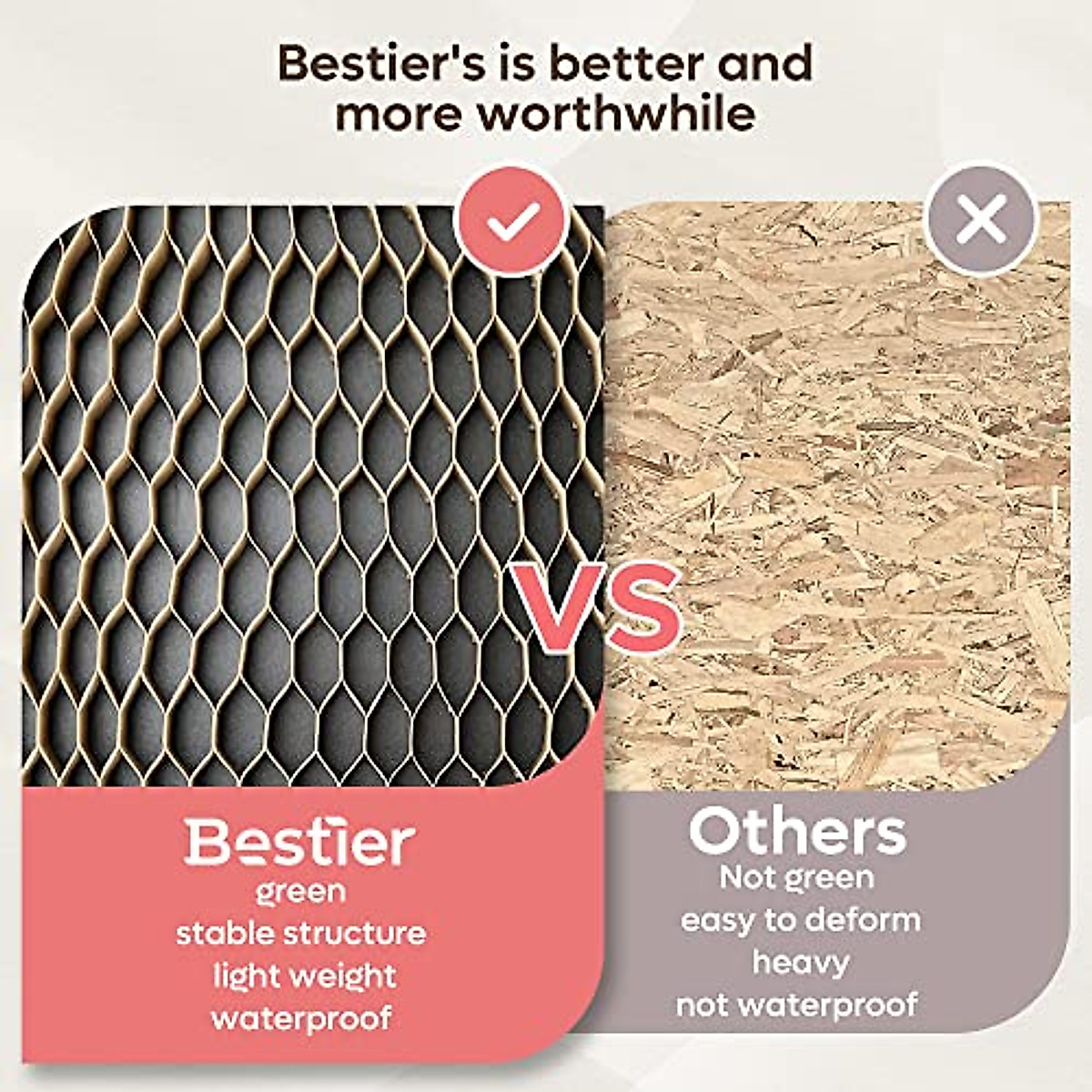 Bestier 70 inch Mid Century Modern TV Stand for 75 inch TV, Low Profile TV Stand with Storage, Entertainment Center for Living Room, Cord Management, Walnut