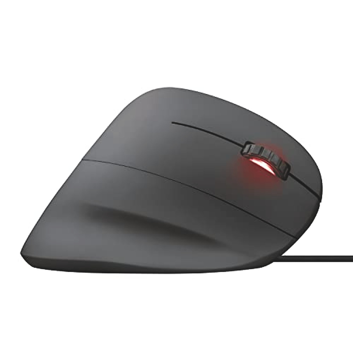 Trust Gaming GXT 144 Rexx Vertical Ergonomic Gaming Mouse, 250-10,000 DPI, 6 Buttons, Black