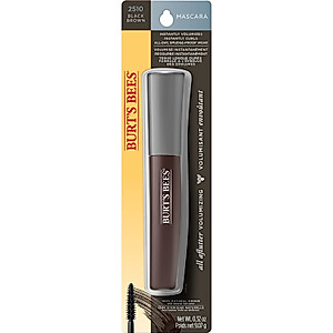 Burt’s Bees 100% Natural Origin Volumizing Mascara, Black Brown, 0.32 Ounce