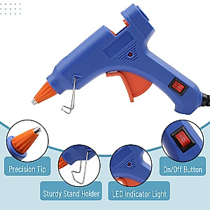 Mr. Pen- Glue Gun, Hot Glue Guns, with 10 Glue Gun Sticks, Glue Gun Kit, Mini Glue Gun, Mini Hot Glue Gun, Hot Melt Glue Gun, Craft Glue Gun, Hot Glue Gun with Glue Sticks, Small Glue Gun, Gun Glue