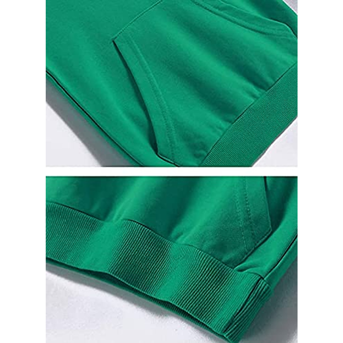 ZiweiStar Girls Boys' Crewneck Sport Long Sleeve Cotton Casual Solid T-Shirt Pullover Tops Kids' Hooded Youth Sweatshirt