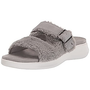 Koolaburra by UGG Women's PASEA Slide Sandal, Wild Dove, 10