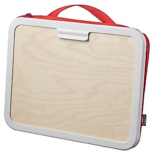 I-K-E-A MÅLA Portable Drawing Case Red Polyester/Polypropylene 13 3/4x10 5/8''