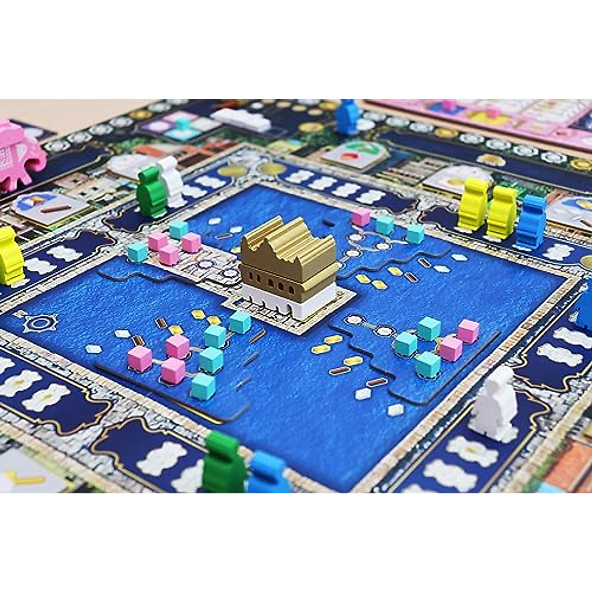 Amritsar:The Golden Temple Board Game - Reconstruct The Sacred Marvel of India! Strategy Game for Kids and Adults, Ages 14+, 1-4 Players, 60-120 Min Playtime, Made by Ludonova
