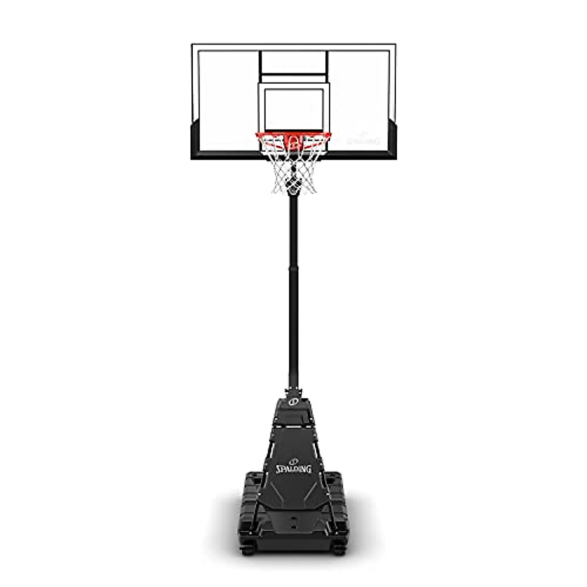 Spalding Momentous EZ Assembly 54" H-Frame Acrylic Portable Basketball Hoop