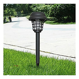 Solar Powered Light-LED/UV Radiation Outdoor Stake Landscape Fixture for Gardens, Pathways, and Patios by Pure Garden