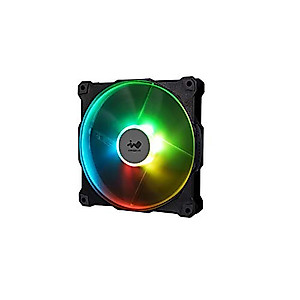InWin Jupiter AJ140 Addressable RGB Triple Fan Kit 140mm High Performance Cooling Computer Case Fan Cooling with Control (AJ140-3PK)