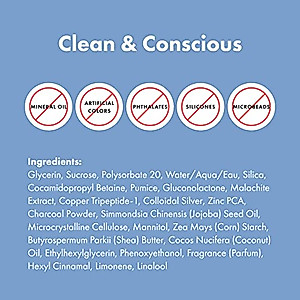 Brave Body Deep Scrub from Hero Cosmetics - Weekly Smoothing Body Scrub Visibly Renews and Smooths for Glowing Skin with Dissolving Sugar - Not Harsh or Abrasive (160ml, 3.4 Fl. Oz.)