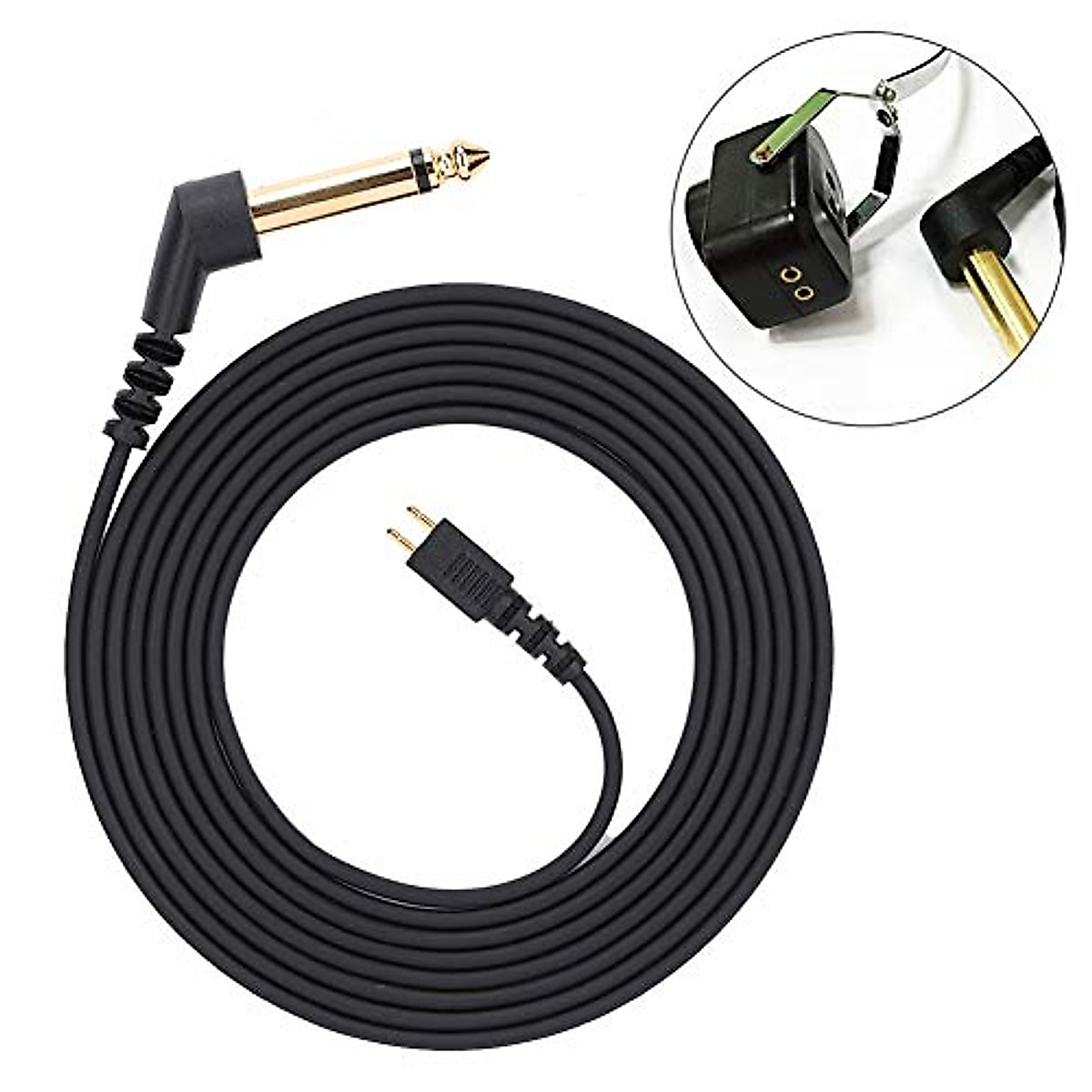 Semme Digital Hearing Amplifier Cable Audiometer Headset Cable Wire Audiometer Bone Conduction Headset Cable Headphone Wire