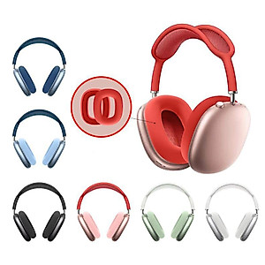 Replacement Soft Silicone Earpads Internal Ear Pads Cushions Protectors Covers Accessories Compatible with Apple AirPods Max Headphones (Light Blue)