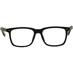 Boss hub Plastic Rectangular Eyeglasses 53 00R5 Black