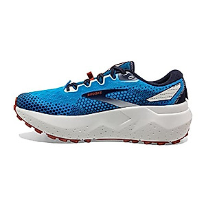 Brooks Men’s Caldera 6 Trail Running Shoe - Peacoat/Atomic Blue/Rooibos - 9 Medium