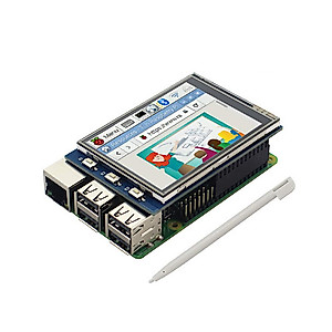 Treedix 2.8 inch TFT LCD Display SPI Interface TFT Resistance Touch Screen Color Screen with Touch Pan Compatible with Raspberry Pi 4B /3B+
