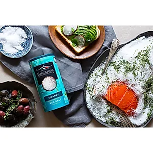 Tuscanini, Coarse Mediterranean Sea Salt, 16oz Tube, From Sicily Italy