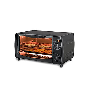 Commercial Chef 10 Liter 4 Slice Mechanical Toaster Oven