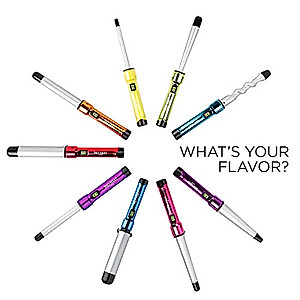 Bed Head Curlipops Clamp-Free Curling Wand Iron | For Loose Curls and outragious body (1 in)