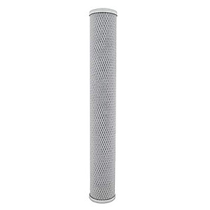 Tier1 5 Micron 20 Inch x 2.5 Inch | Carbon and Polyphosphate Whole House Softening Water Filter Replacement Cartridge, Home Water Filter