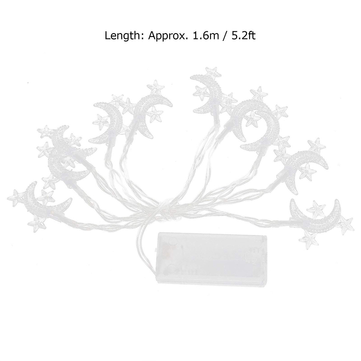 Light String, Resistant to Pressure and Falls Waterproof Lamp String, 3Pcs 10LED Romantic and Relaxing for Home Decoration, Garden Lighting Indoor and Outdoor