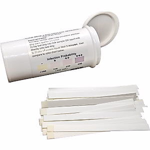 Cow Milk LDH Test Strips for Mastitis Detection [Vial of 50 Tests]
