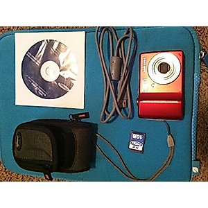 Samsung Digimax S630 6MP Digital Camera with 3x Optical Advanced Shake Reduction Zoom (Red)