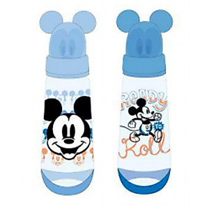 Cudlie Disney Mickey Mouse Baby Boy 2 Pack 9 Oz Infant Baby Bottles