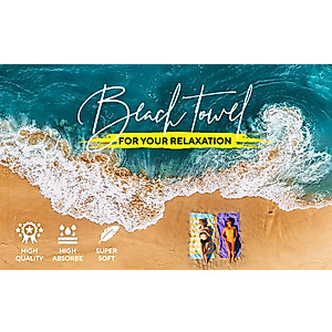 HAVLULAND Pack of 4 Turkish Beach Towels Oversized 71x39 Quick-Dry Absorbent Extra Large Soft Turkish Bath Towel Pre-washed Sand Free Beach Travel Camping Blanket Adults Gift Pool Towels