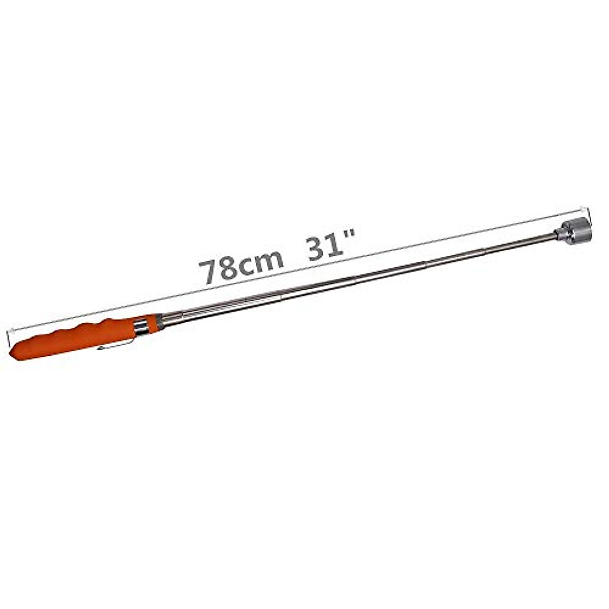 Telescoping Magnetic Pick Up Tool Extendable 31" 20 lb Telescopic Magnet Stick Useful for Hard-to-Reach,Sink Drains Mechanic Automotive Gifts for Men Women Husband Birthday Father's Day,Christmas