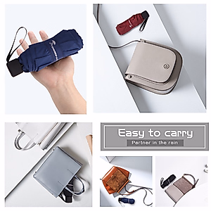 SY COMPACT Travel Compact Umbrella Mini Lightweight Umbrellas for Women