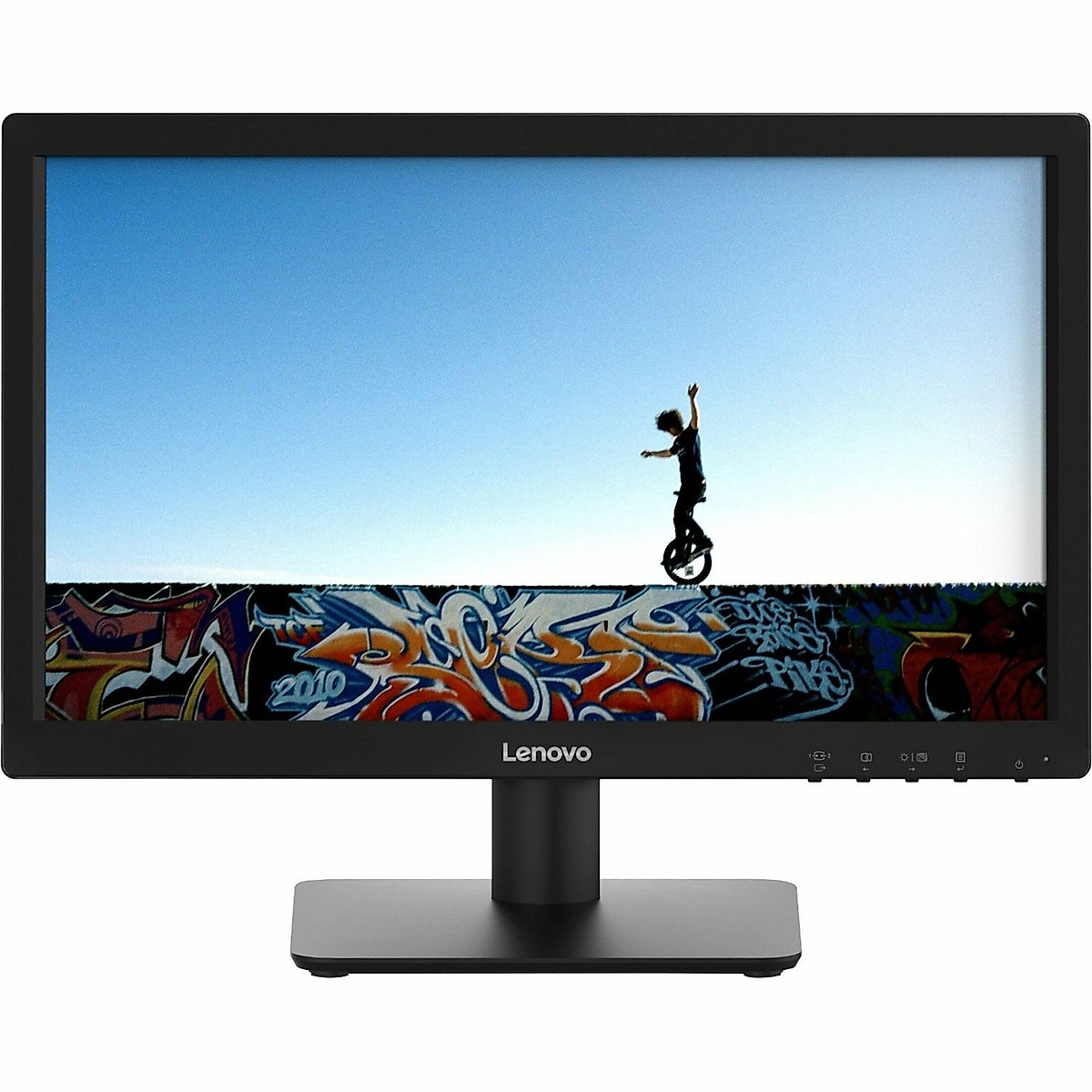 Lenovo 18.5" WXGA WLED LCD Monitor - 16:9 - Black
