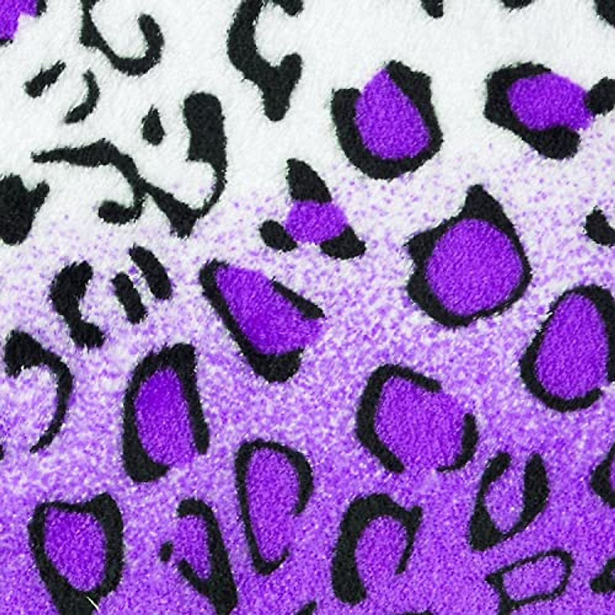 Home Must Haves Safari Animal Print All Season Extra Soft Super Warm Sofa Couch Premium Cozy Throw Bed Blanket (King, Purple Leopard)