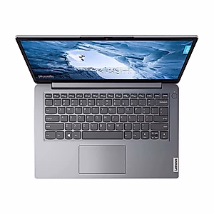 Lenovo IdeaPad 1i 14" HD Business Laptop, Intel i3-1215U, Intel UHD Graphics, 12GB RAM, 512GB PCIe SSD, 720P Webcam, HDMI, Cloud Grey, Windows 11, 32GB USB Card (Renewed)