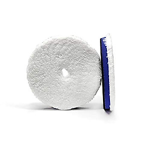 Maxshine Microfiber 5” Polishing Foam Pad for Cutting – Hook and Loop, for DA and Rotary Polishers, Ultra-Soft Microfiber pad