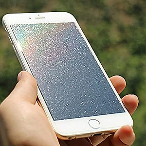 WIRIXSYD 2PCS Glitter Screen Protector suit for iPhone 14 Pro max, Diamond Bling Shiny Sparkling Tempered Glass Suit for iPhone 14 pro max 6.7 Inch