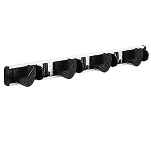 Wall Mounted Mop Holder Sweeper Broom Mop Broom Holder Sweeper Mop Garage Mop Clip Broom and Mop Organizer Cleaning Tools Organizer Wall Broom Holder Broom Organizer Mop Hanger CRILSTYLEO