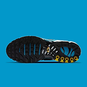 Nike Men's Shoes Air Max Plus Black Laser Blue CZ8687-001 (Numeric_9_Point_5)