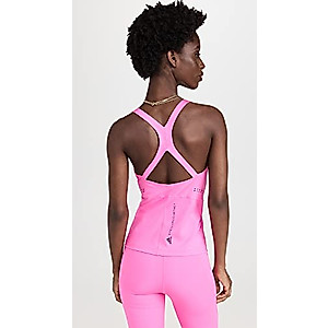 adidas by Stella McCartney Women's TruePurpose Training Tanktop, Screaming Pink, S