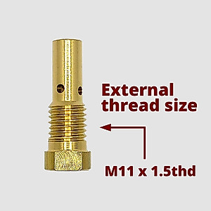 Allyearauto 14PCS Flux Core Gasless Nozzle Tips Kit K3493-1, Compatible with Century FC90/80GL | Forney Easy Weld | Titanium Easy Flux | Lincoln | Craftsman | Chicago Electric, with .030" Tips.