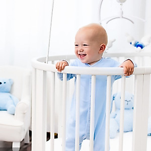 Toyvian Crib Canopy Net Holder Rack: Net Stand Holder Rack for Cot Bed Bracket Accessories 1 Set