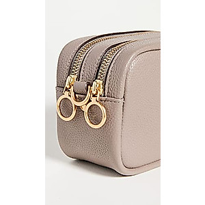 Tory Burch Women's Perry Bombe Mini Bag, Gray Heron, Grey, One Size