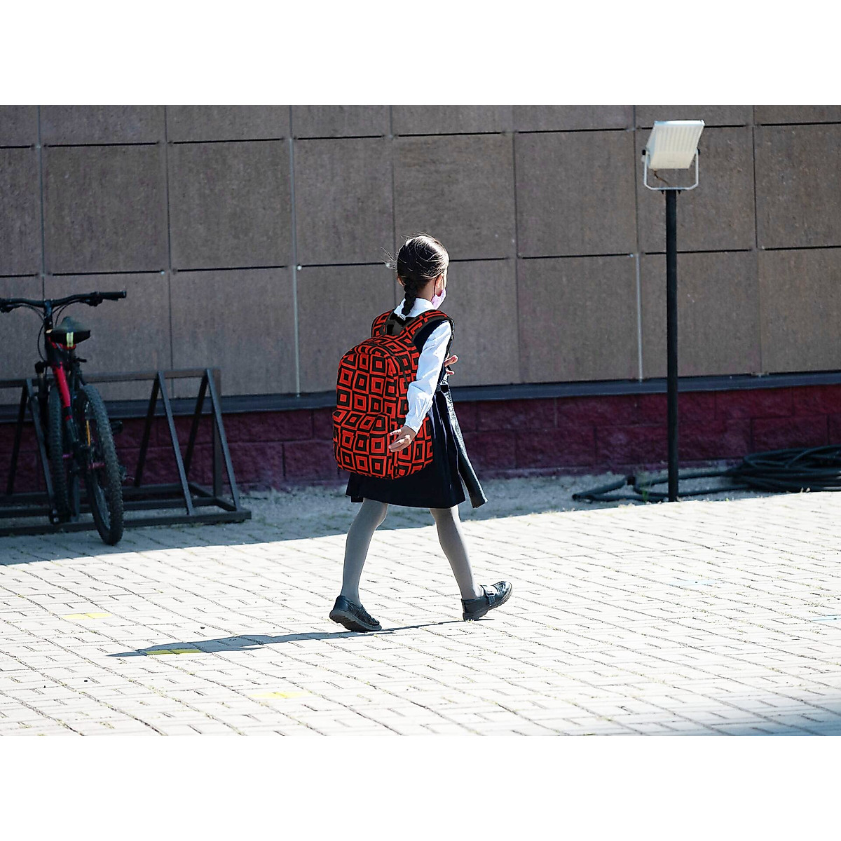 TUOKEO School Backpack for Boys Girls 17 Inches Lightweight Casual Laptop Backpack for Women Men Casual Daypack Gifts for Fans