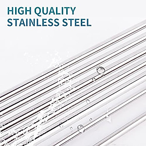 Towel Rack Wall Mounted Retractable Bathroom Towel Drying Rack, Stainless Steel Space-Saving Towel Holder with Towel Bars